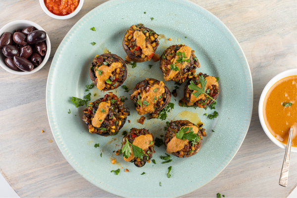 Tulia | Recipes: Stuffed Mushrooms